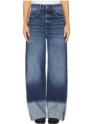 ICON DENIM LA Kiki Wide Leg Jeans - Eclipse