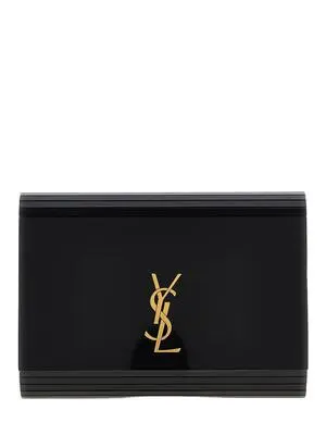 Saint Laurent Minaudière Vicky Crossbody Bag - Black