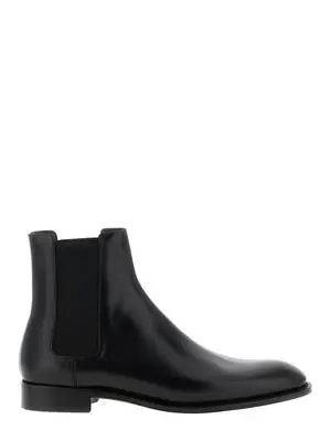 Saint Laurent Adrien Ankle Boots - Black