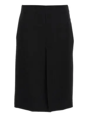 Gucci Crêpe Skirt Black