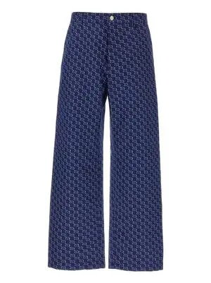GUCCI GG Shadow Jacquard Cotton Pants