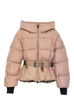 Moncler Nisene Belted Jacket - Neutrals