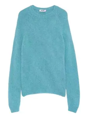 BASE Raglan-sleeve Jumper - Blue