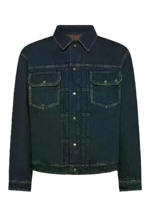 CYCLE Pocket Button Jacket - Blue