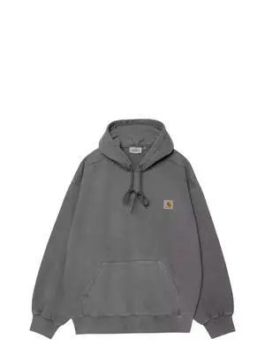 Carhartt Work In Progress Cotton Hoodie Sweatshirt - Grey