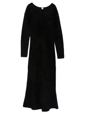 THE GARMENT Long-sleeved Maxi Dress - Black