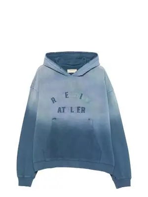 RETERNITY Vénie Logo-appliqué Hoodie - Blue