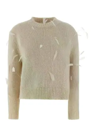 JIL SANDER Crewneck Sweater - Neutrals