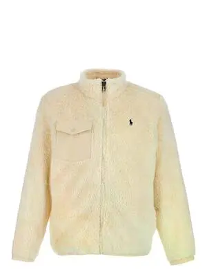 Polo Ralph Lauren Fleece Zip Jacket - Neutrals