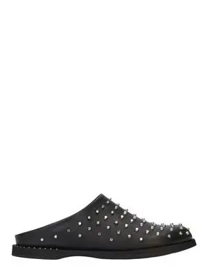 Premiata Studded Mules - Black