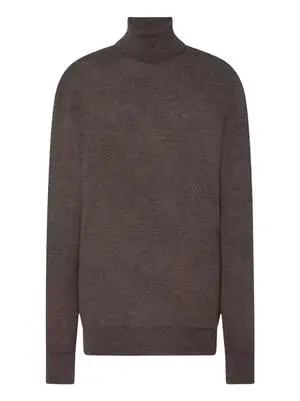 THE ROW Turtleneck Long-Sleeve Top