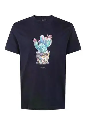 Paul Smith Cactus T-shirt - Blue