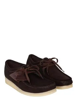 Sandro X Clarks Originals Wallabee Loafers - Chocolate