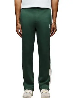 Psycho Bunny Stiles Straight Leg Knit Track Pants - Garden Topiary