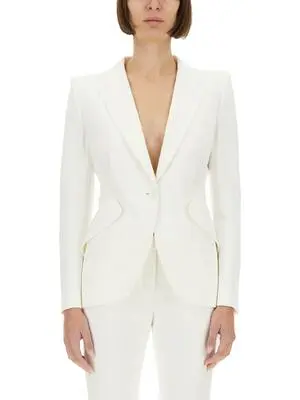 Alexander McQueen Tailored Jacket - Ivory