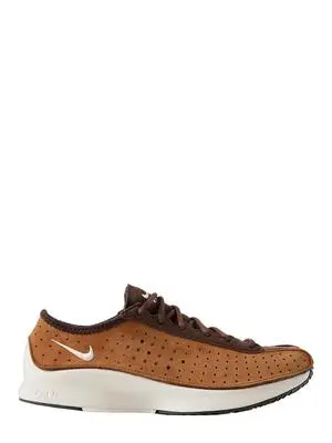 Nike Air Superfly Nubuck And Suede Sneakers - Brown