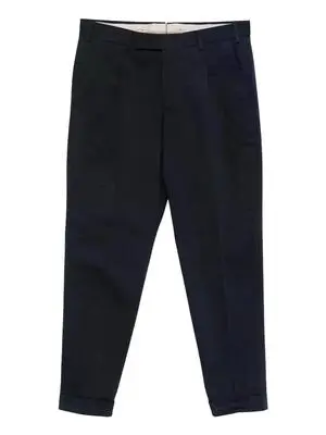 PT TORINO Pleated Tailored Trousers - Blue