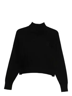 Hugo Mock-neck Sweater - Black