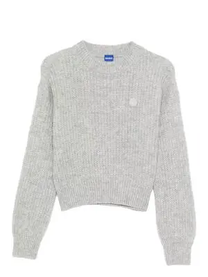 Hugo Logo-patch Sweater - Grey