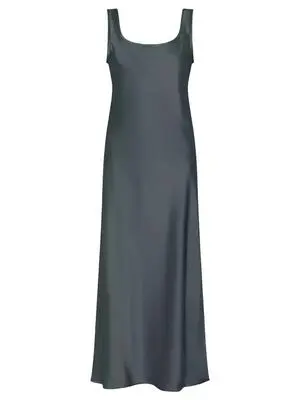 Marella Larva Scoop-neck Maxi Dress - Grey