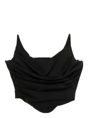 Giuseppe Di Morabito Square-neck Top - Black
