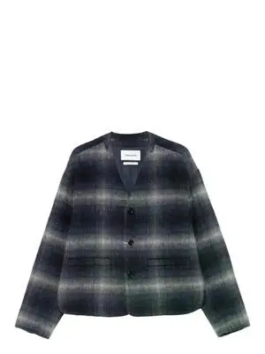 TONYWACK Plaid Jacket - Blue