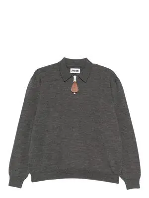 MAGLIANO Half-zip Polo Sweater - Grey