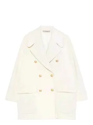 Tagliatore Double-breasted Coat - Neutrals