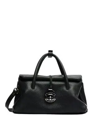 ZANELLATO Leather Tote Bag - Black