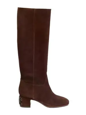 Casadei 50mm Muni Nomad Suede Boots - Brown