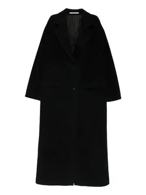 Tagliatore Notched-lapel Single-breasted Coat - Black