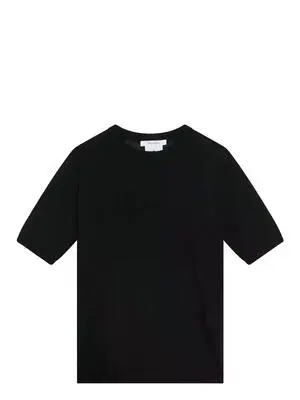 Max Mara Virgin Wool T-shirt - Black