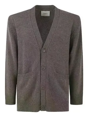 LISA YANG Buttoned Cardigan With Pockets - Grey