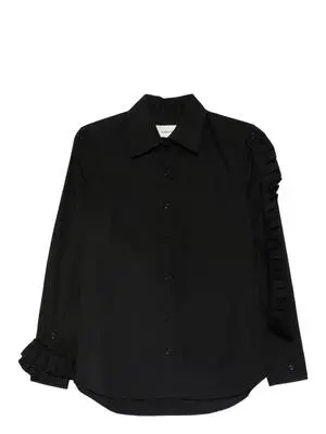 Coperni Ruffle-detailing Shirt - Black
