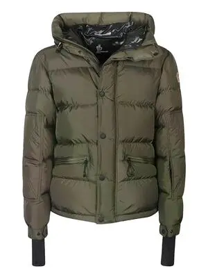 Moncler Hooded Padded Jacket - Green