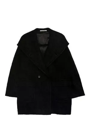 Tagliatore Belted Double-breasted Coat - Black