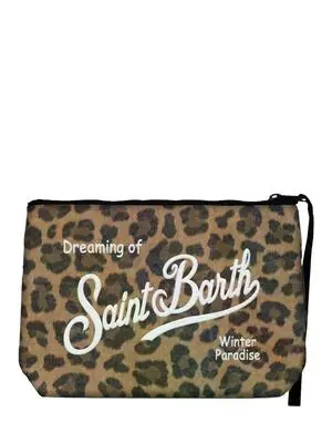 MC2 SAINT BARTH Aline Clutch Bag Neutrals