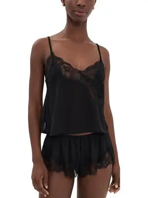 KAT THE LABEL Hayden Camisole - Black