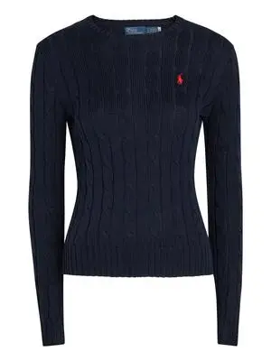 Polo Ralph Lauren Cable-knit Cotton Jumper - Navy