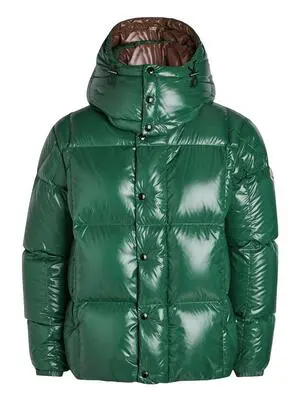 Moncler Parana Padded Nylon Jacket Green