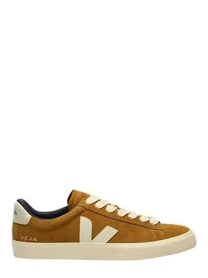 VEJA Campo Bold Suede Low-Top Sneakers Camel
