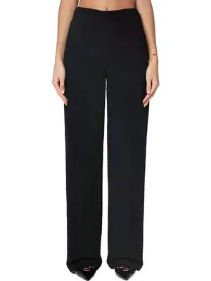 LOULOU DE SAISON Textured Trousers With Side-Pockets