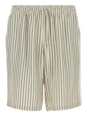 Le Kasha Embroidered Bermuda Shorts - Stripped