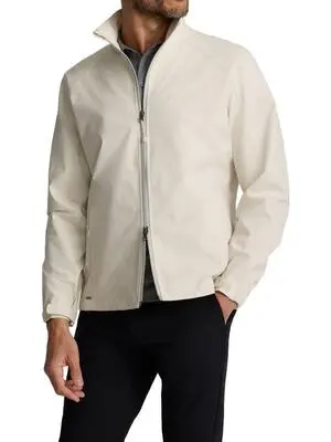 UNTUCKIT Connolly Water-Resistant Tech Jacket Silver Birch