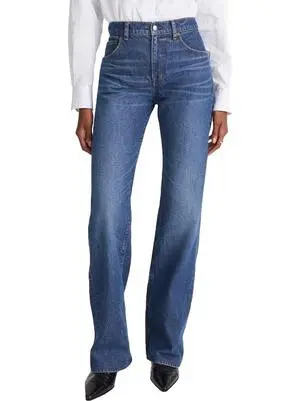 Madewell The Relaxed Bootcut Jeans - Pleasantville Wash