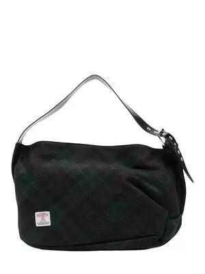VIVIENNE WESTWOOD Maxime Large Shoulder Bag - K201 Dark Check