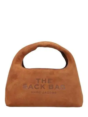 Marc Jacobs The Suede Mini Sack Handbag - Copper Tan