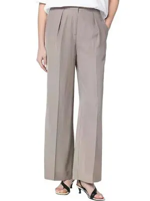 Calvin Klein Pleated Trousers - Grey