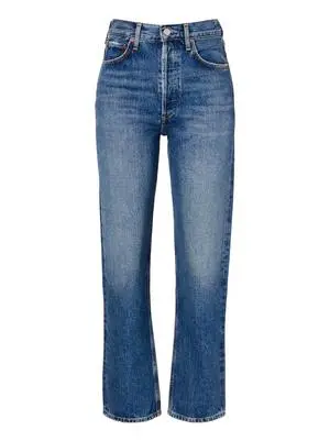 AGOLDE 90s Mid-rise Straight Jeans - Blue