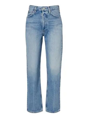 AGOLDE 90s Mid-rise Straight Jeans - Blue